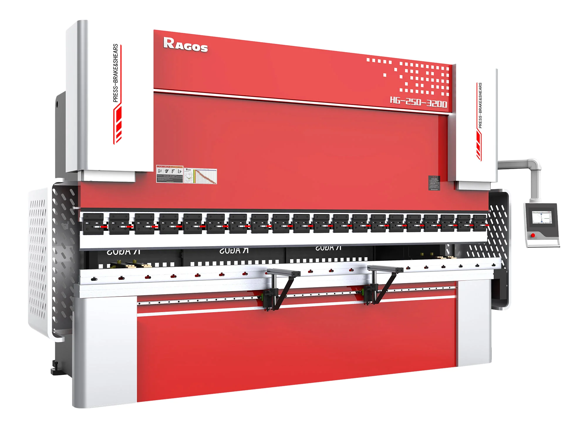 3200mm Sheet Metal Electric-oil Hybrid Cnc Bending Machine Single Servo ...