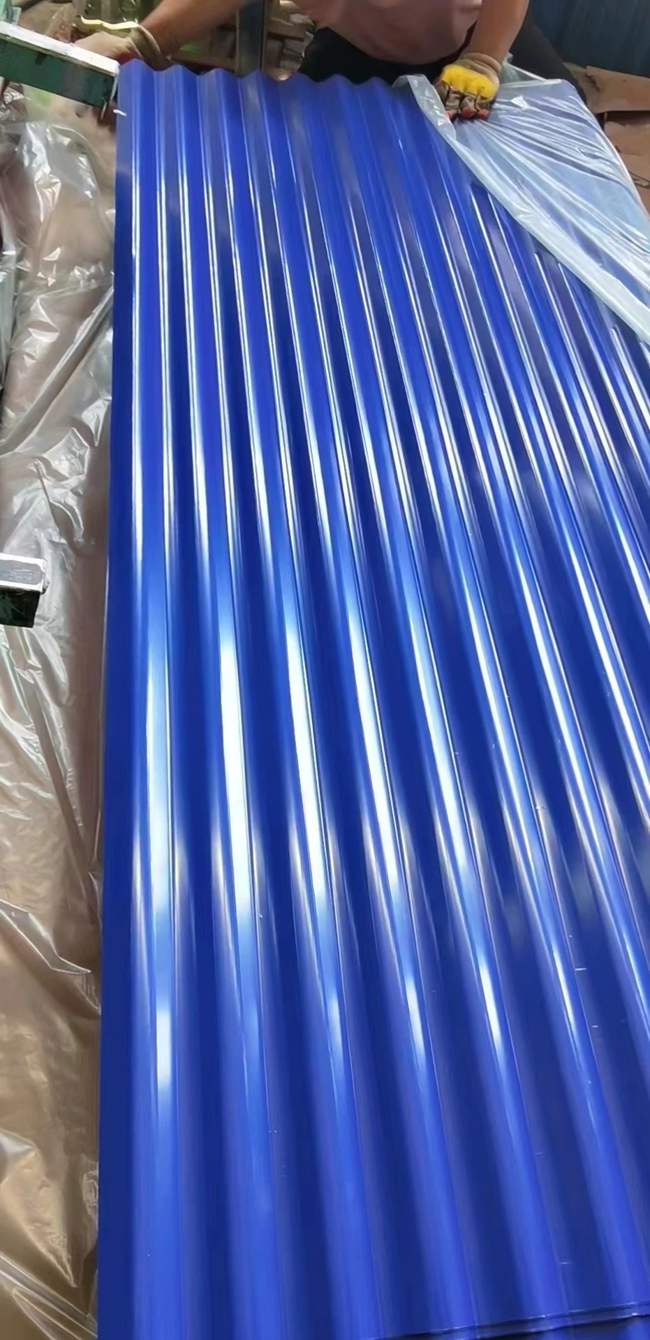 Colorbond Trapezoidal Metal Corrugated Roof Iron Sheet/box Profiled Ibr ...