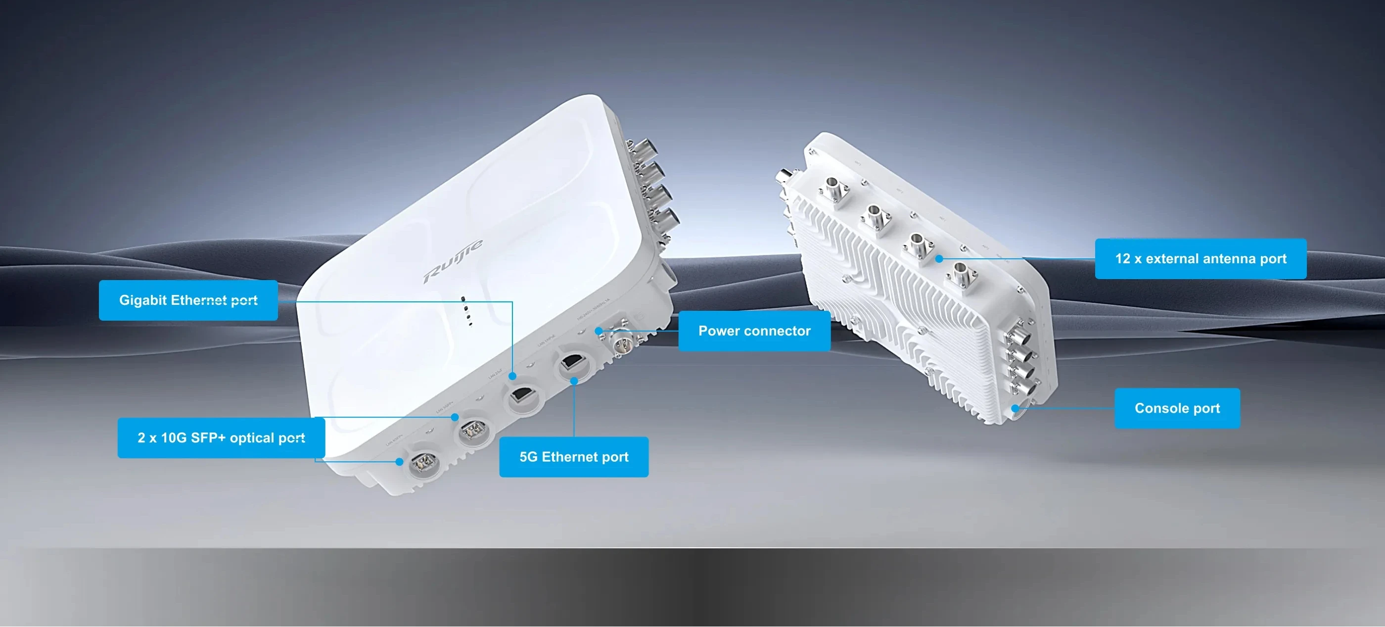 Ruijie RG-AP680-AR Outdoor Wi-Fi 6 Access Point - 11.622 Gbps Data Rate ...