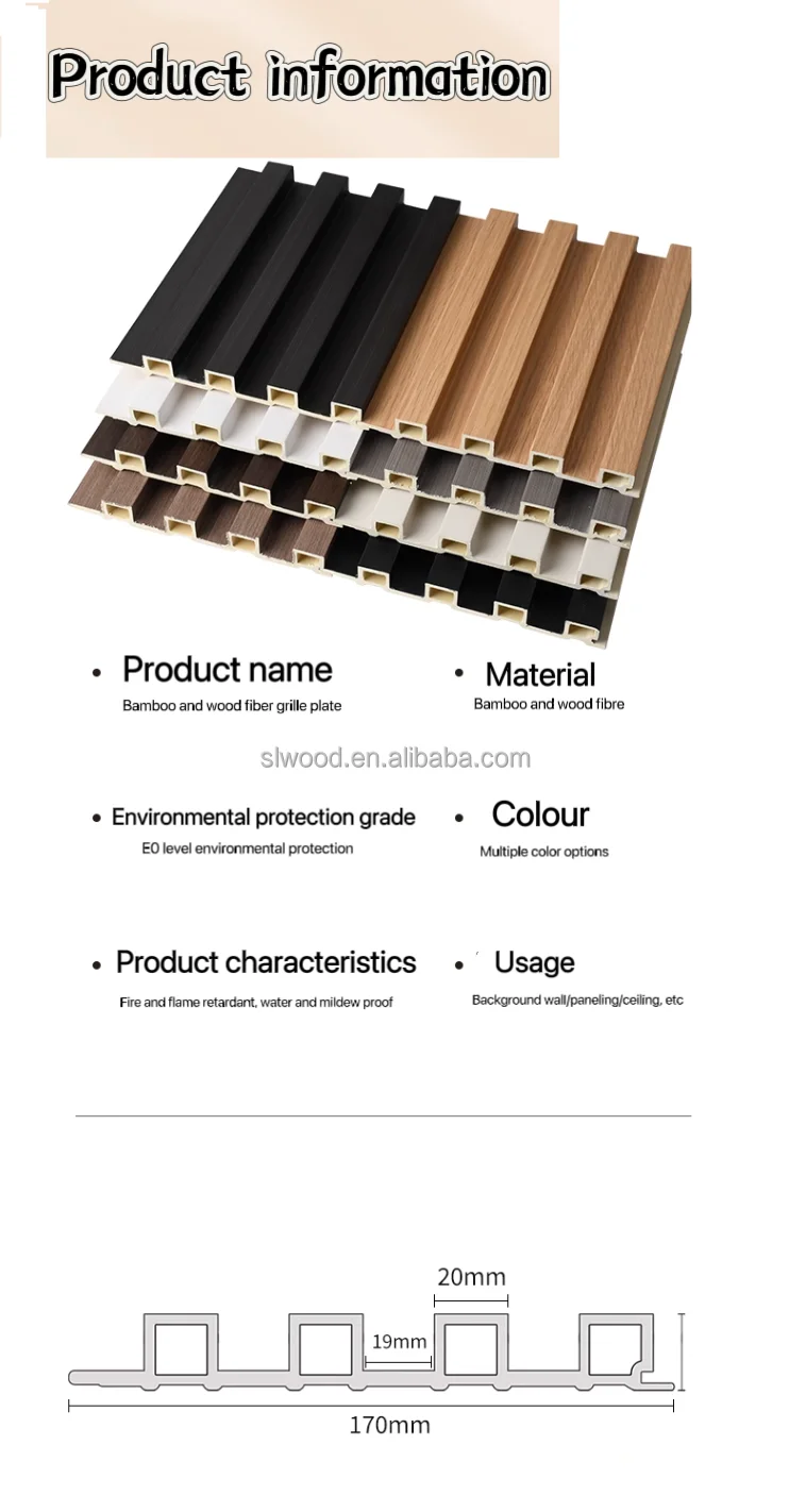 External Wpc Wall Cladding Plastic Composite Garden Cladding Exterior ...