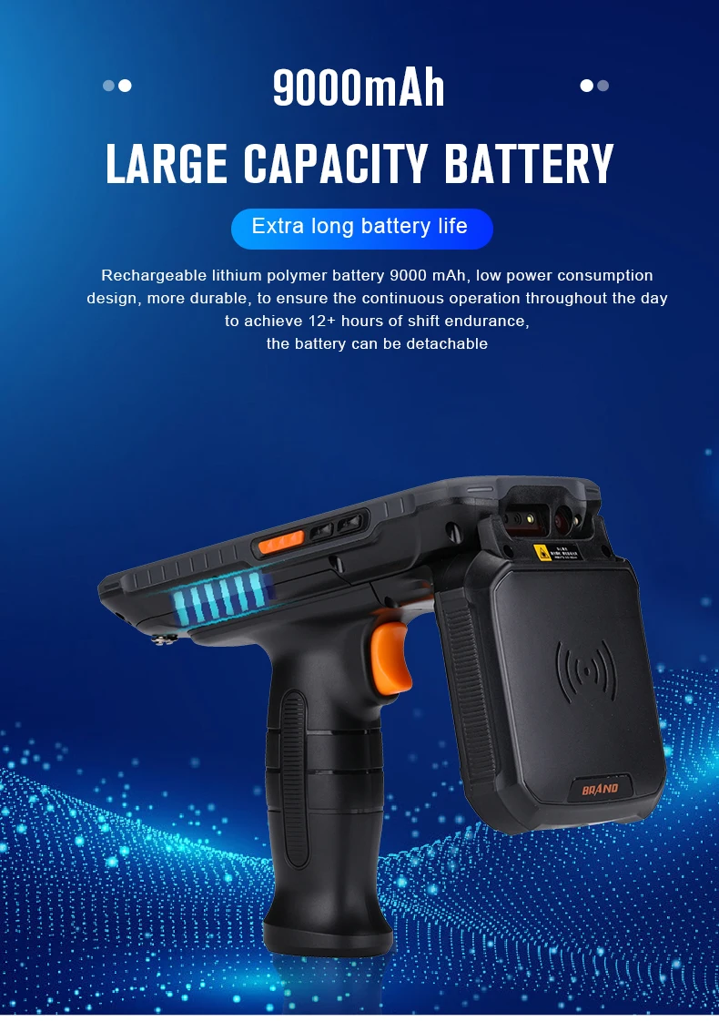JZIOT V9000S UHF RFID Handheld Reader - Smart Inventory Management