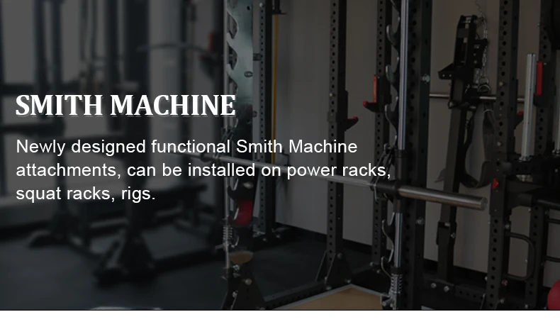 2024 Modun Leadman Squat Rack Smith Machine Power Rack Multi Functional ...