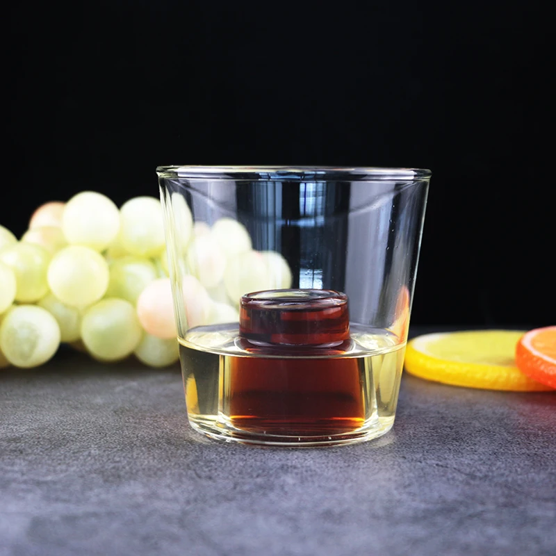 Double Wall Jager Bomb Glass Shot Glass - 100ml, Clear, OEM