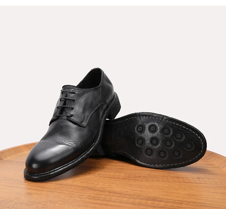 Customized Man Shoe Genuine Leather Outsole Sepatu Italy Hand-Made ...