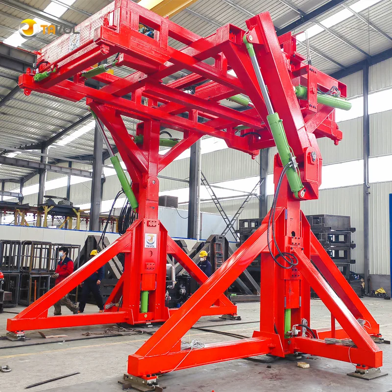 20FT & 40FT 유압 컨테이너 틸터 180 도 유압 컨테이너 터너 호주| Alibaba.com