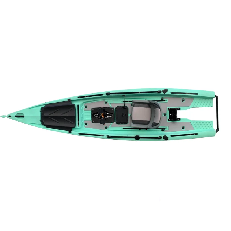 ZK-P01 Pedal Drive Fishing Kayak - Rotomolded Polyethylene