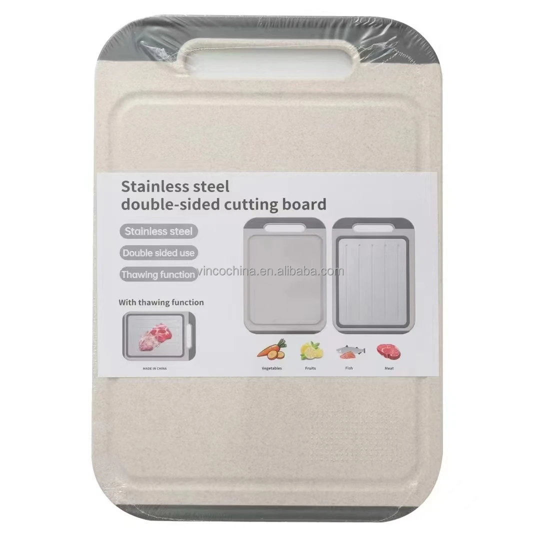 4-In-1 Multi-Purpose Defrosting Cutting Board Food Chopping Board ...