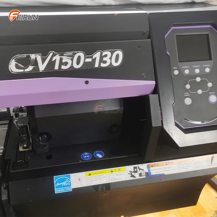 Original Second Hand Mimaki CJV150-130 Print and Cat Printer Use DX7 ...