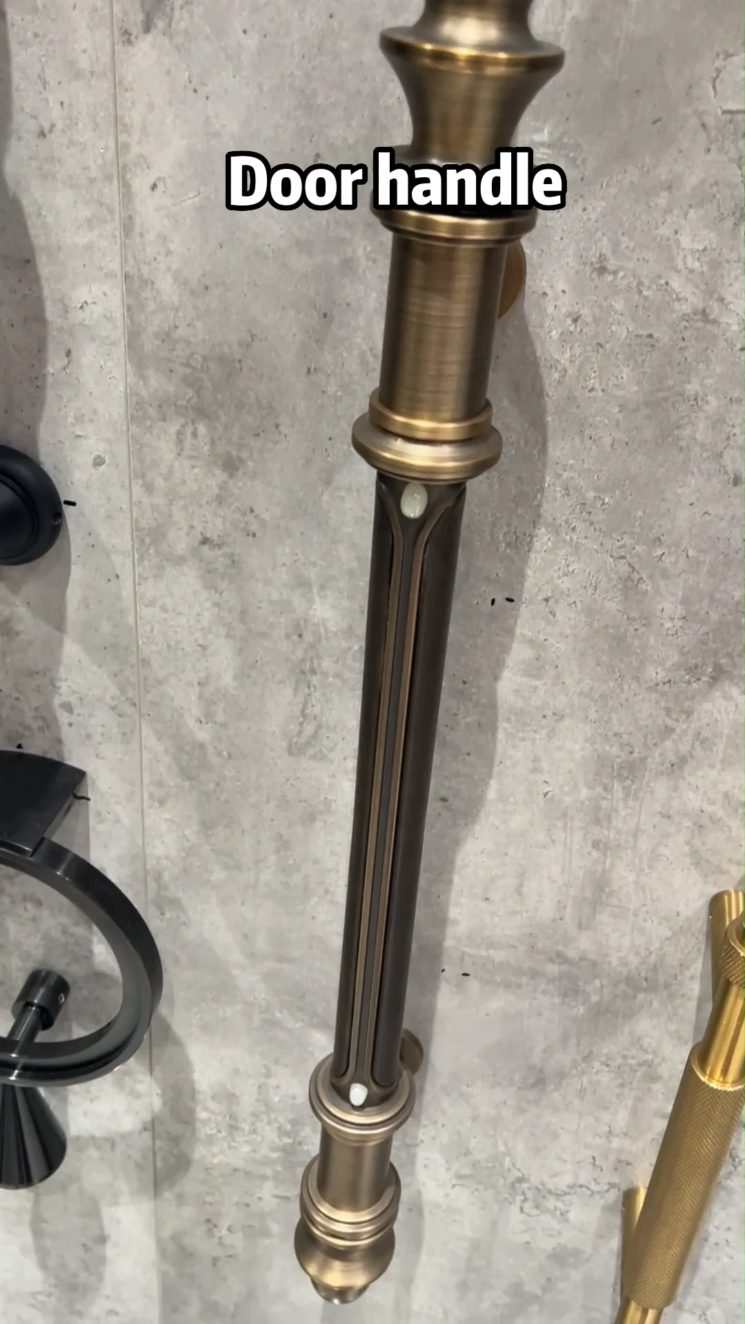 Bronze Brass Main Door Pull Handle Modern Pull Handle For Wooden Door ...