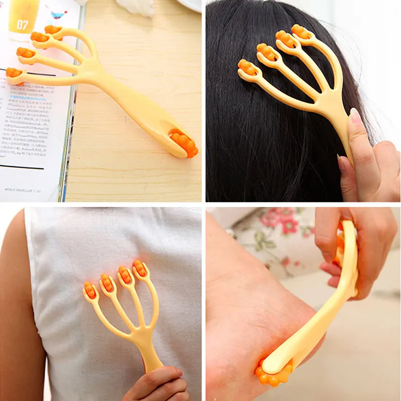 Octopus Five-claws Scalp Head Massager Relaxation Muscle Tension Relief ...