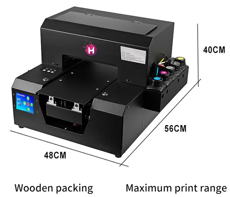 A4 UV Printer for 3D Emboss Texture Printing on Various Materials