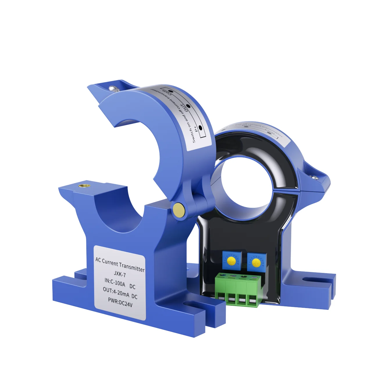 0-1500A Hall Sensor Current Sensor AC/DC Current Transducer Hall Effect ...