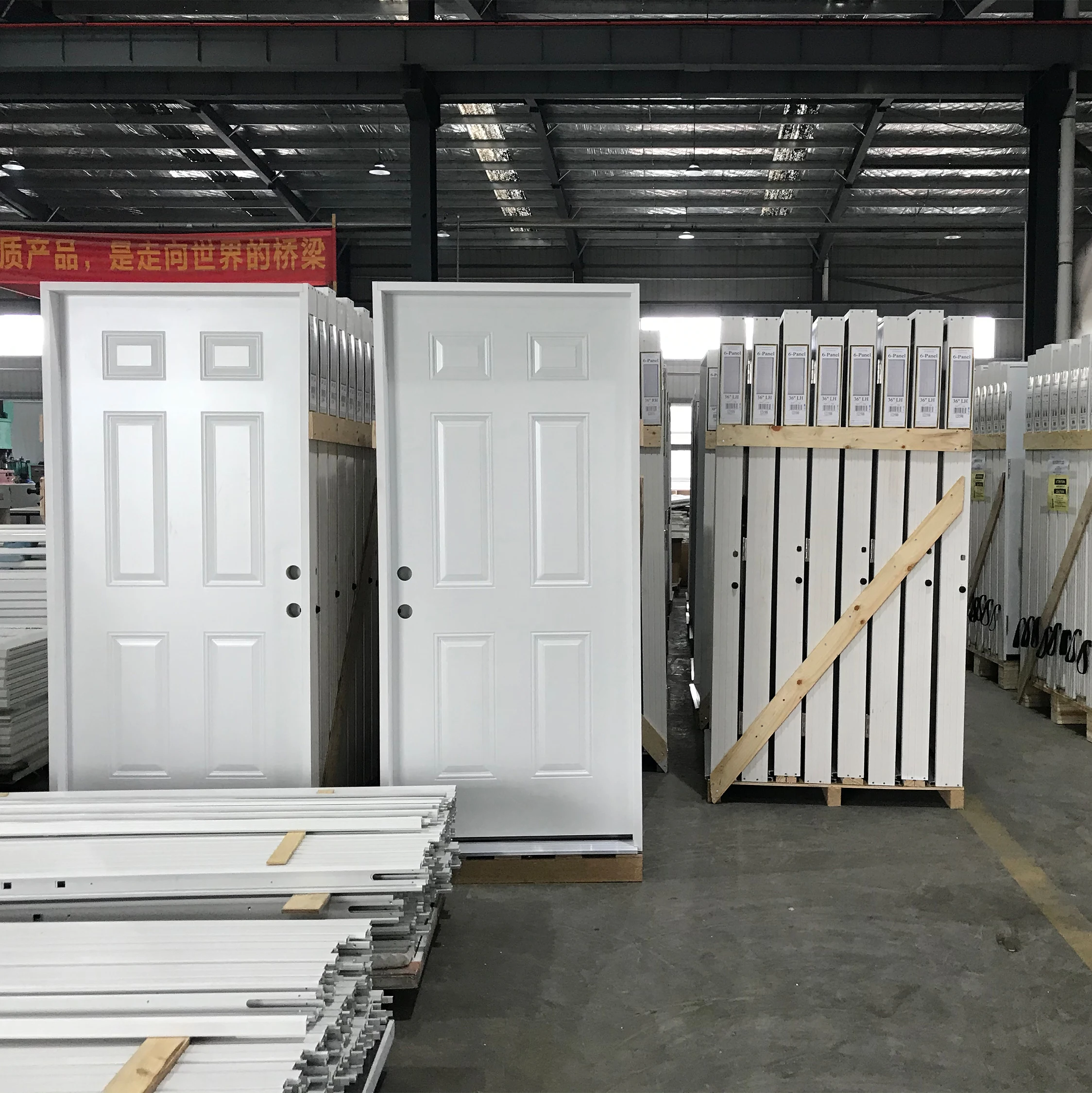 Shop Our Factory Classic Design Entrance Doors - Modern & Durable