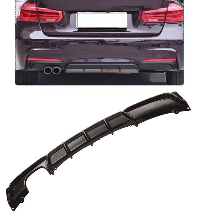 Upgrade M-Peformance Rear Bumper Diffuser For BMW M3 F30 35 Series 2013 ...