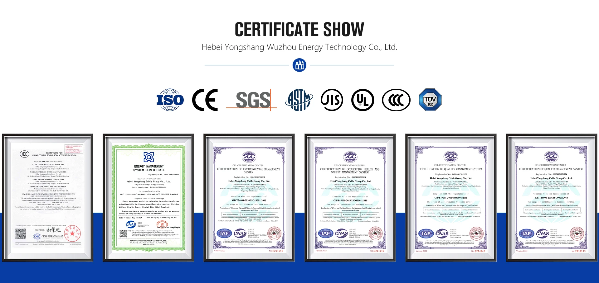 Company Overview - Hebei Yongshang Energy Technology Co., Ltd.
