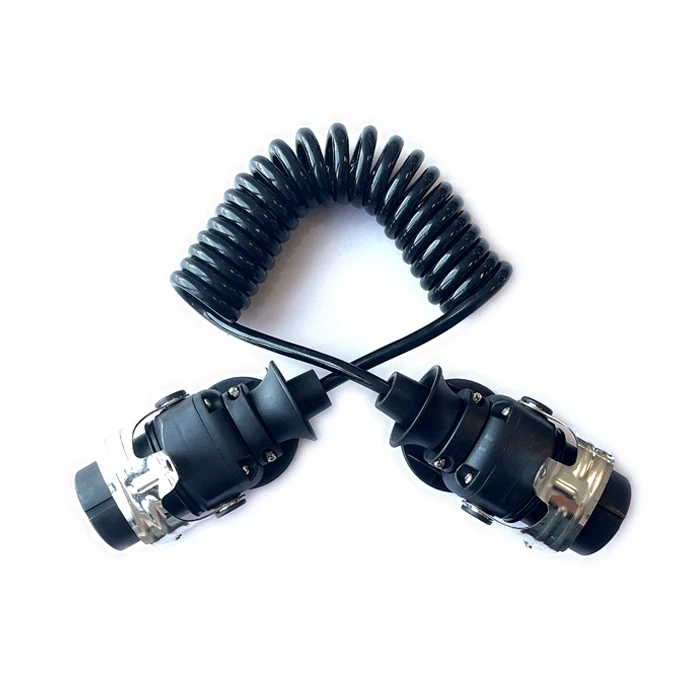 15pin to 15pin ABS/EBS Trailer Spiral Cable for Truck Trailer
