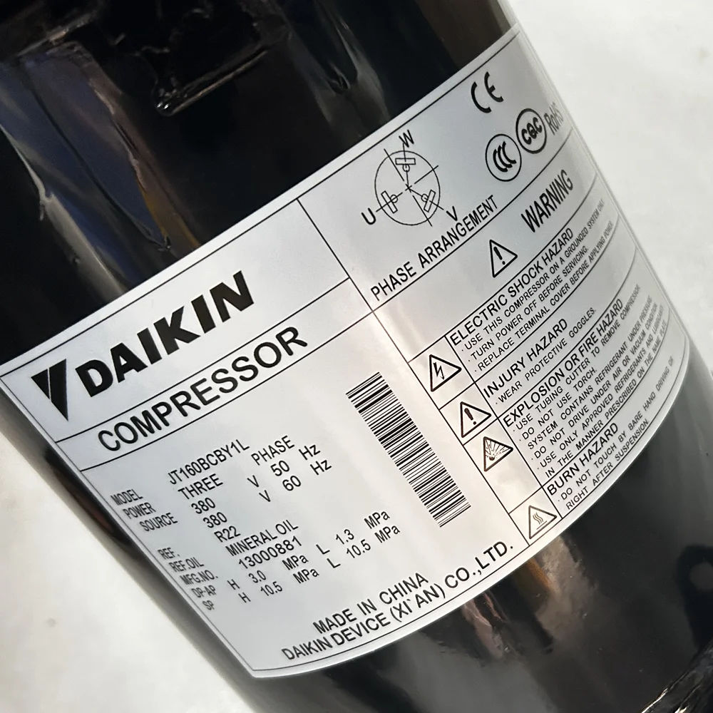 Daikin R22 Scroll Compressor 6000016 for Outdoor Units, Electric ...