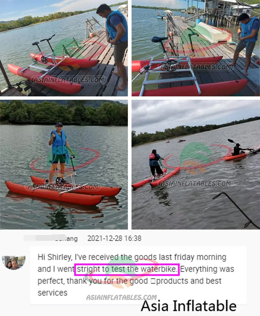 Inflatable Water Bike - Fun and Safety for Water Activities