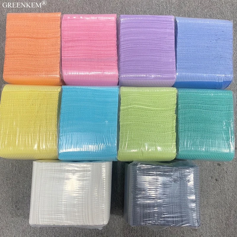 125Pcs Disposable Foldable Clean Pad Beauty Nail Care Polish Waterproof ...