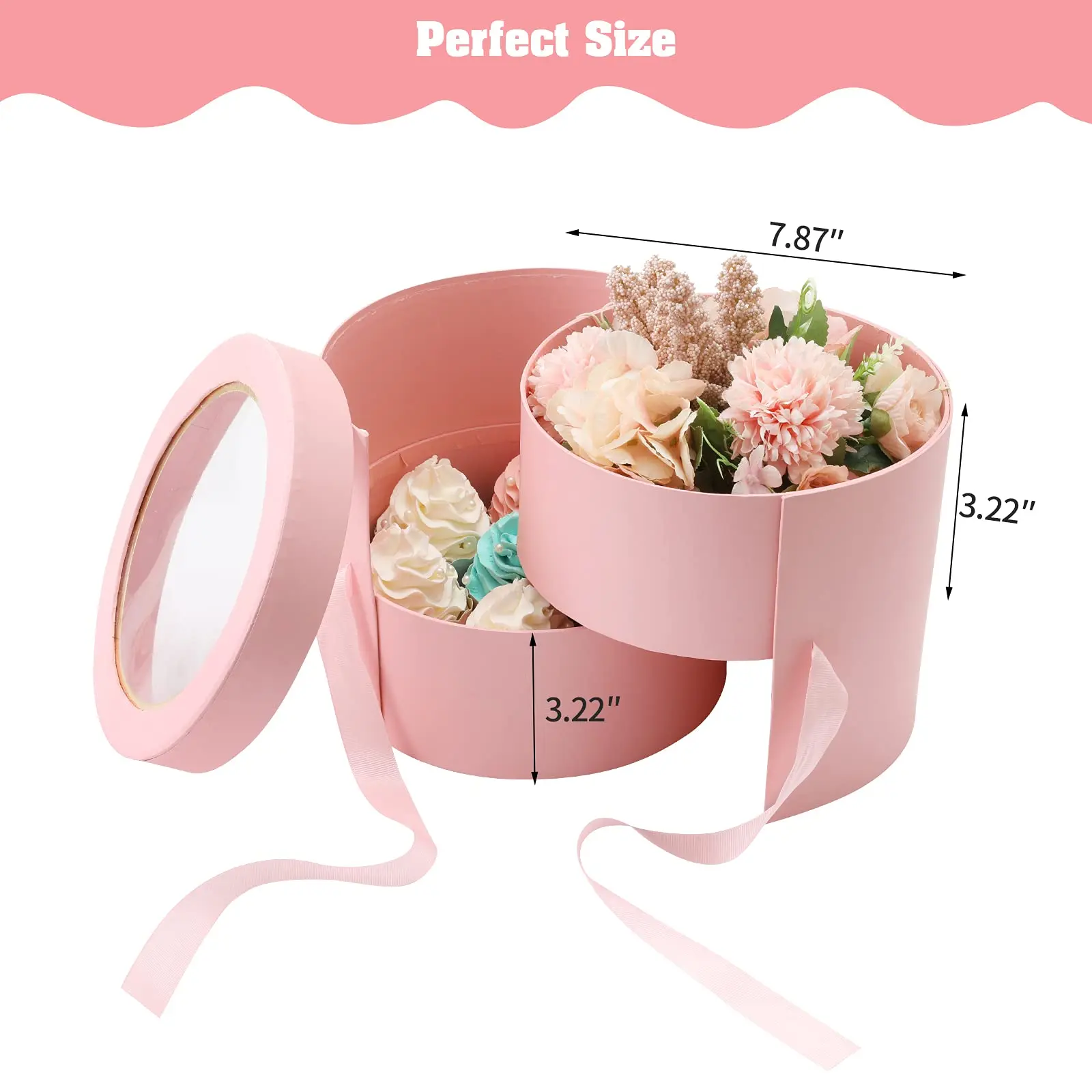 High Quality Luxurious Style Cardboard Paper Floral Roses Gift Boxes ...