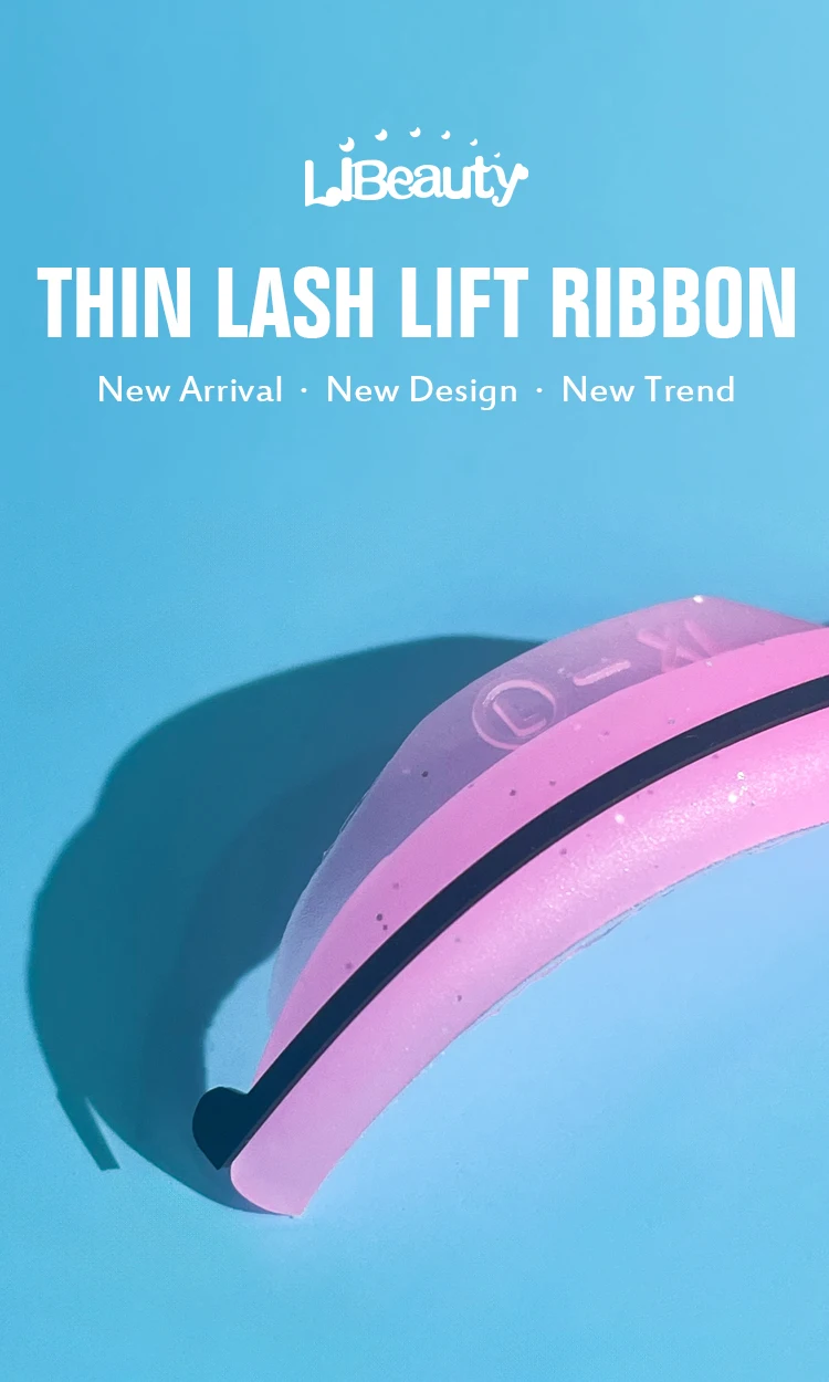 Colorful Lash Lift Ribbon Glitter Reusable Eyelash Perm Tool Rollers ...