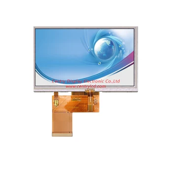 24bit Rgb Interface 40pin 4.3 Inch Liquid Crystal Display 400 ...