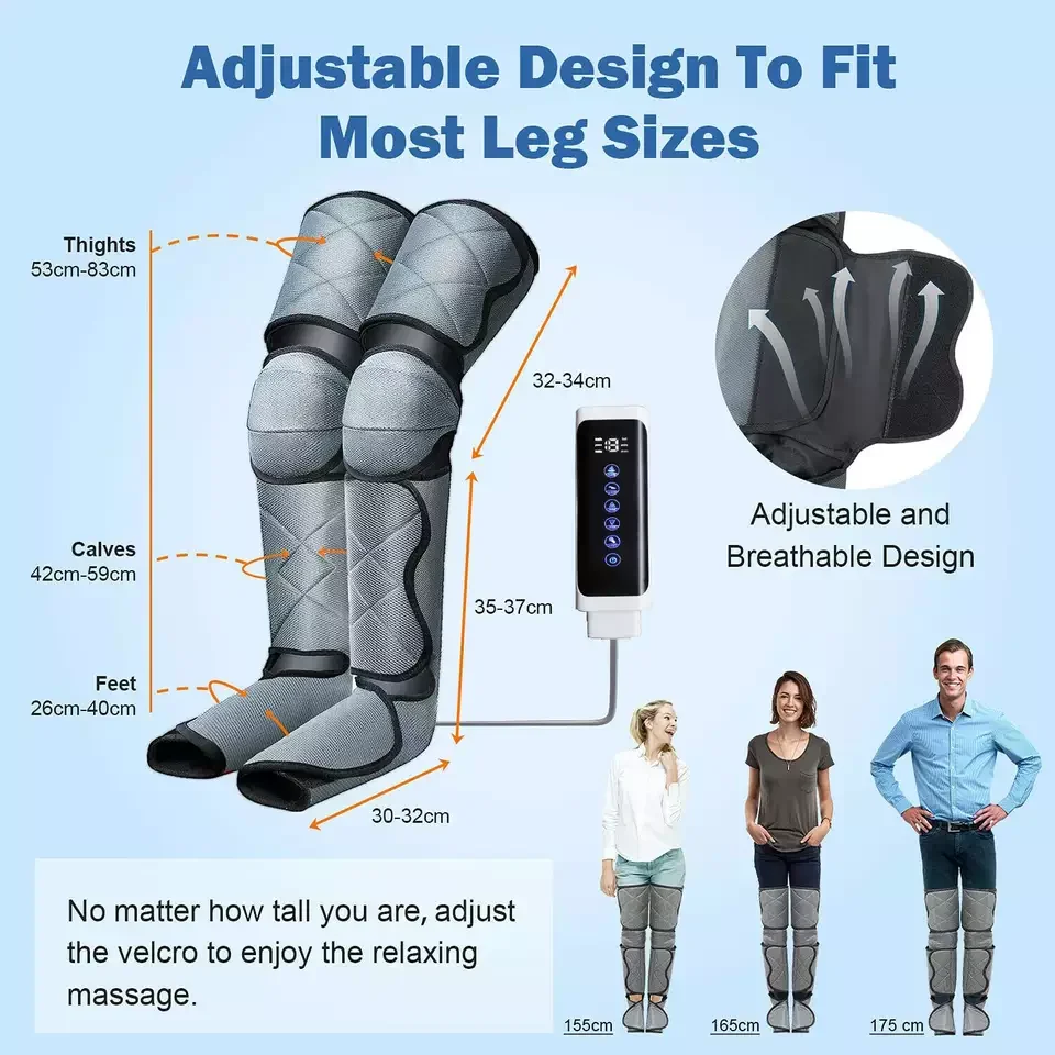 Varicose Veins Foot And Leg Calf Massager Custom Logo Pressotherapy Machine Massager Buy