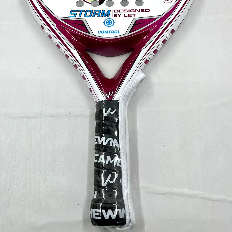 Camewin Padel Racket - Carbon Fiber Soft EVA Tennis Paddle