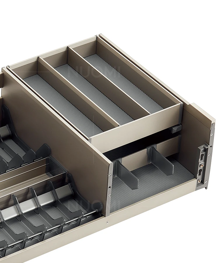 NUOMI Kitchen Drawer Sliding Baskets - Organize Efficiently