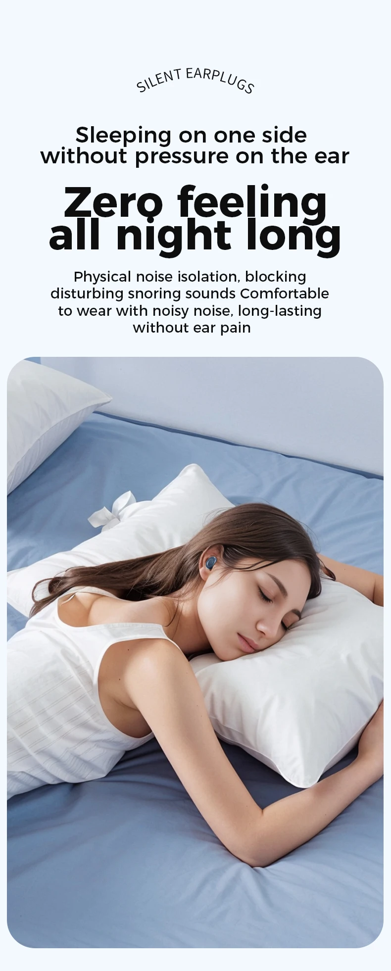 STARSKY Noise Reduction Sleep Earplugs Silicone Sound Insulation Sleep ...