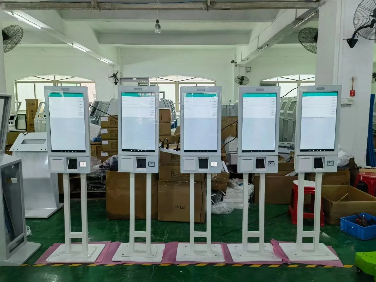 Payment Kiosks Touch Screen Kiosk 23.6 Inch Floor Standing Pos Machine ...