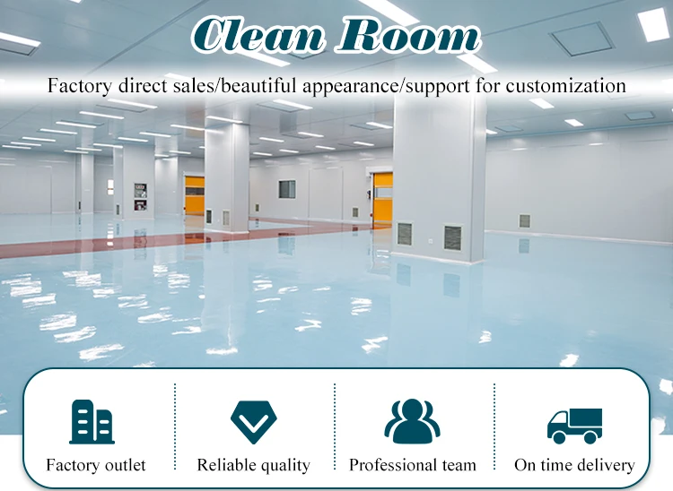 Iso Standard Turnkey Project Gmp Modular Clean Room System Grow Rooms ...