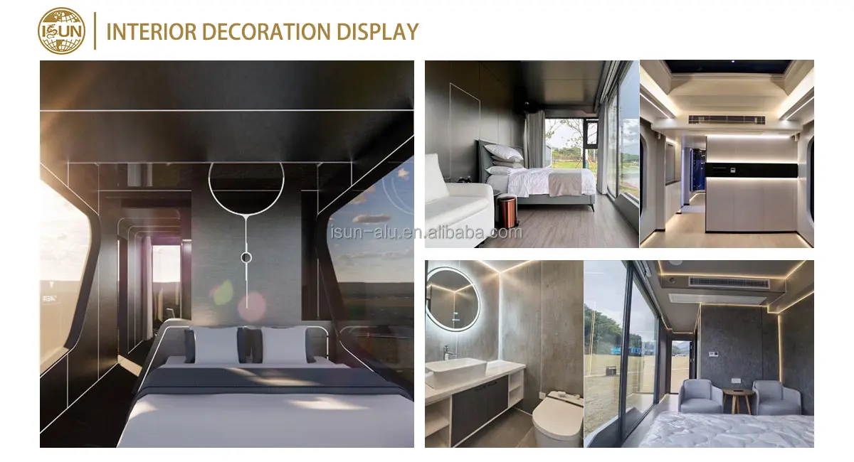 Chinese Prefabricated Modular Capsule House /spaceship House Capsule ...