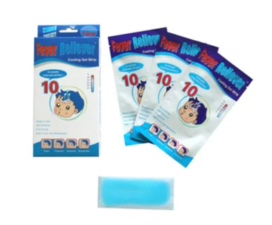 Cooling Gel Patch Sheet For Headache Fever Cold For Physical - Buy ...