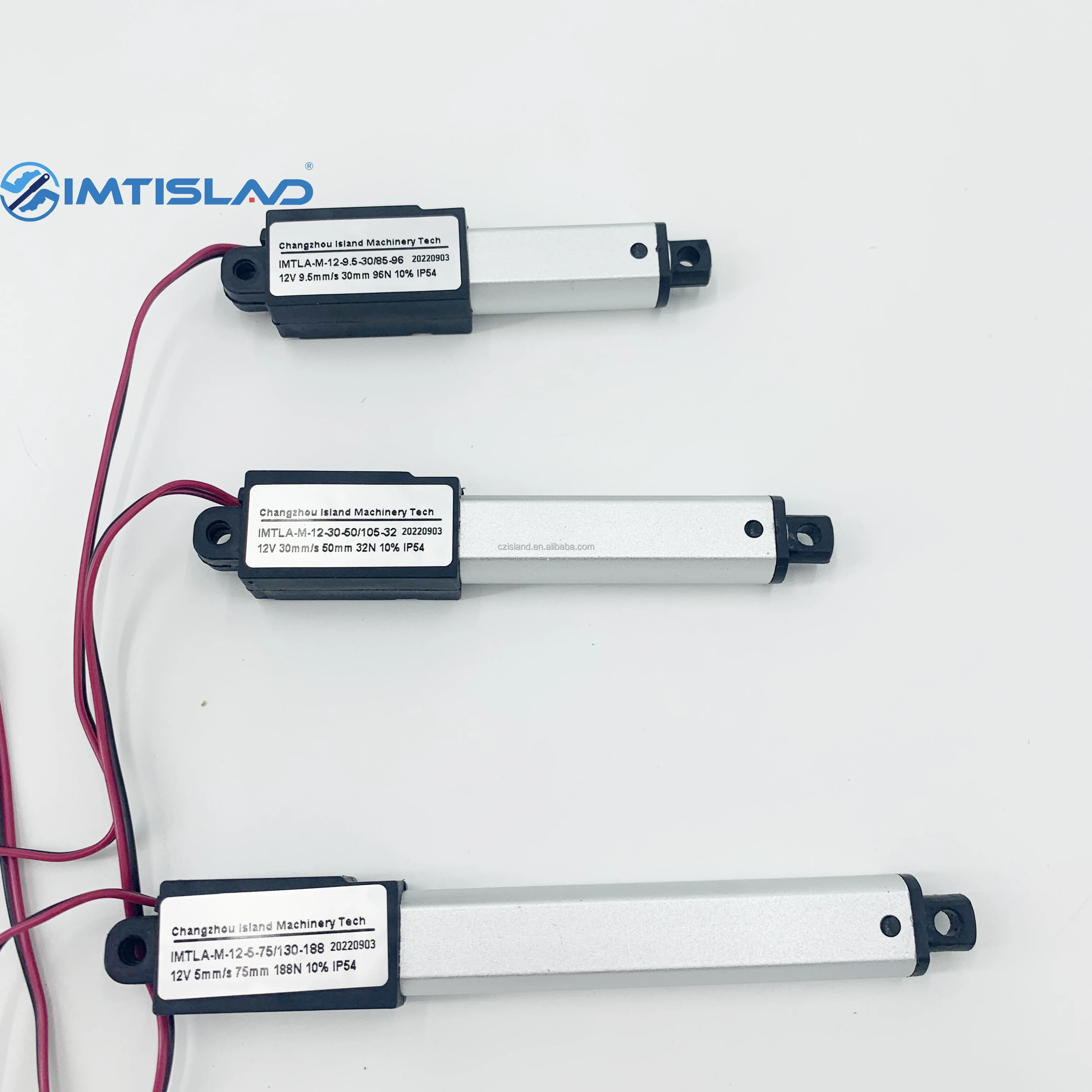 Tube Linear Actuator Micro Linear Actuator 2 Inch with Limit Switch ...