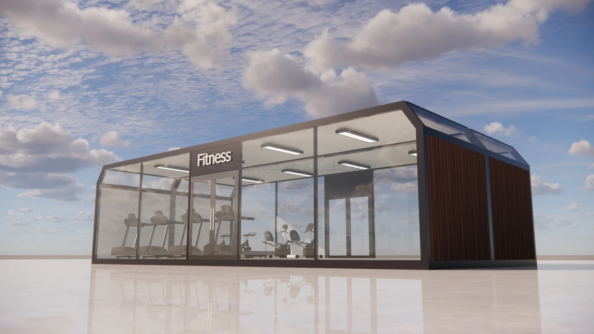 Modern Prefabricated Building - Versatile Outdoor Solutions