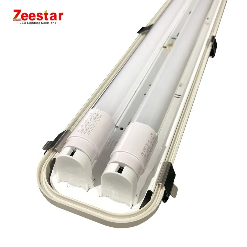 Ip65 2x18w Tri-proof Light Fixture Led Explosion Proof T8 Tube Light - Buy Led Explosion Proof ...