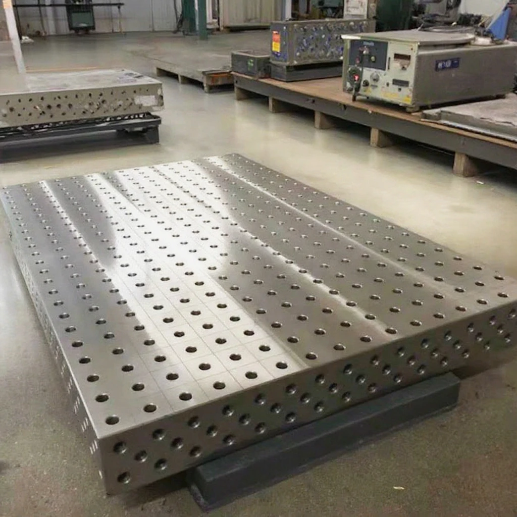 Heavy Duty 3D Cast Iron Steel Welding Platform D16 D28 New Condition ...