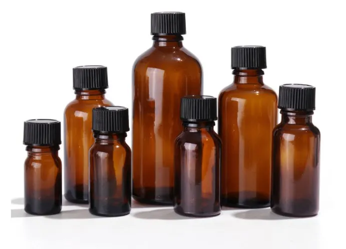 Black Screw Phenolic Resin Plastic Bakelite Caps For Boston Glass Bottles