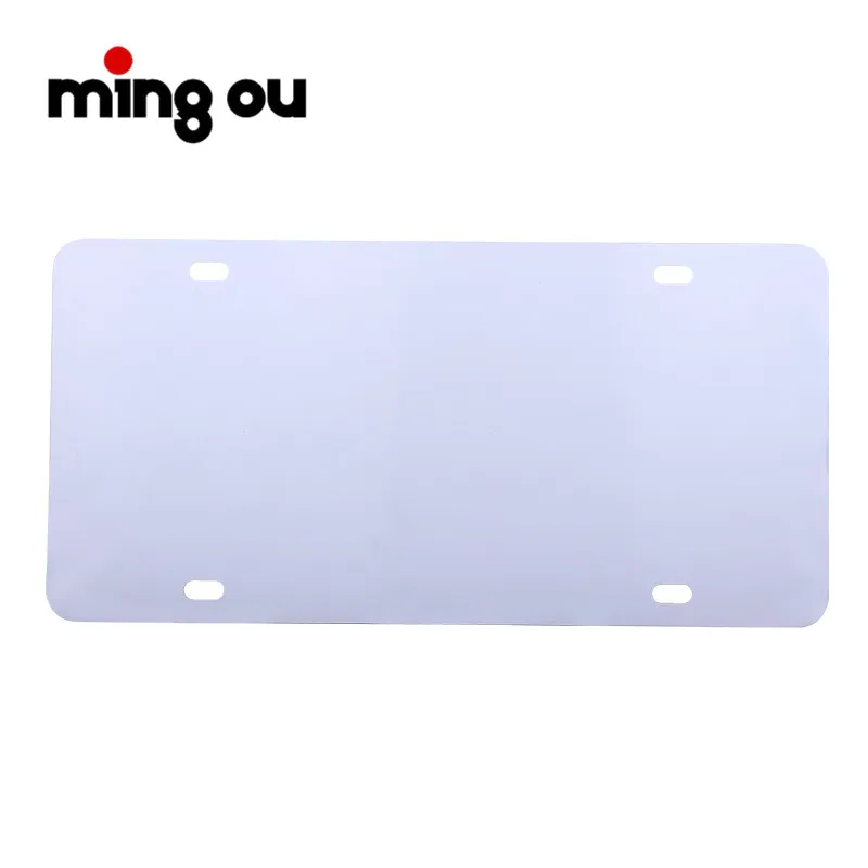 Factory Made Aluminum DIY Car Number License Designs Plate Sublimation ...