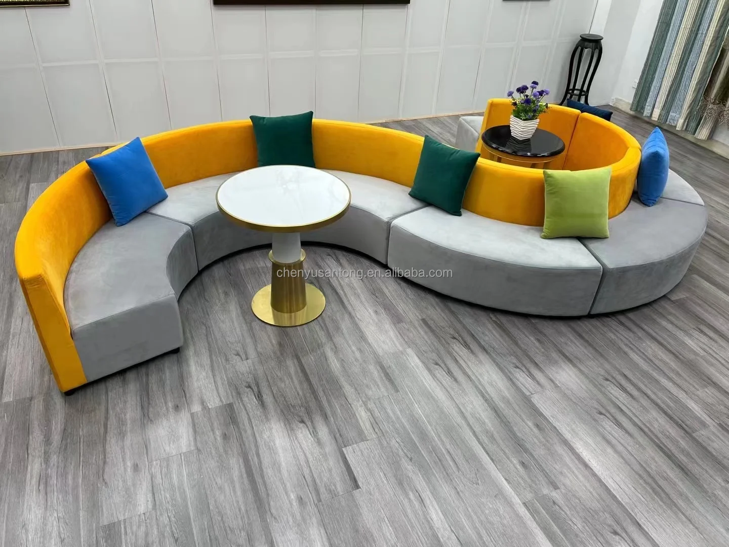 Wholesale S-shape Corner Sofa Foldable Waiting Office Waiting Leisure ...