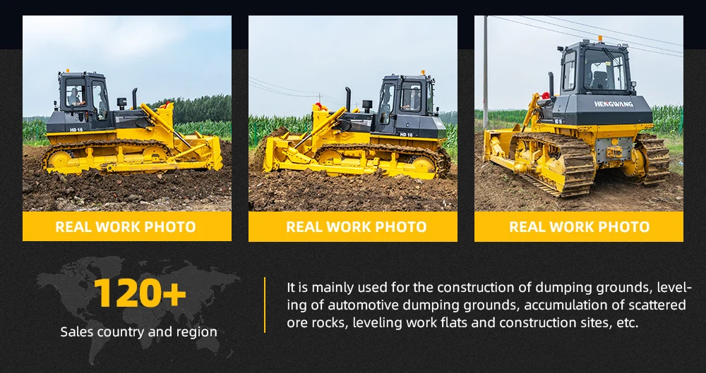 Factory Manufacturer Price Crawler Dozer Low Fuel Consumption Hydraulic ...