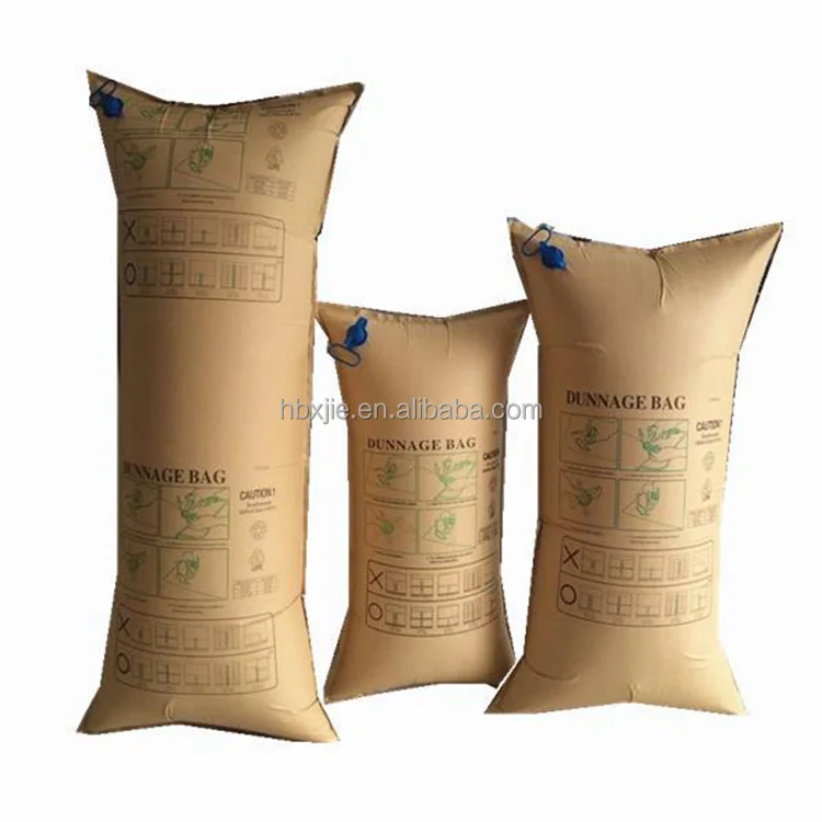 Kraft Paper Lamination Inflatable Aar Air Dunnage Bags For Container ...