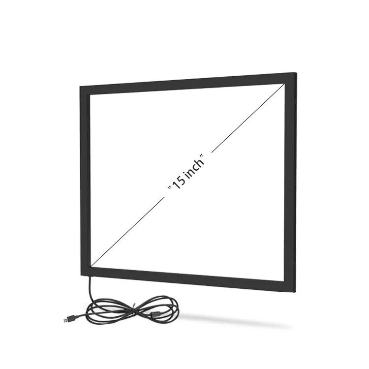 19 Inch Selfie Mirror Photo Booth Waterproof Touch Screen Overlay ...
