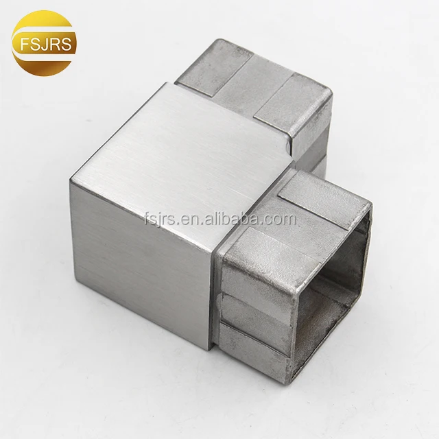 90 Degree Square Tube Connector - Durable & Easy Install
