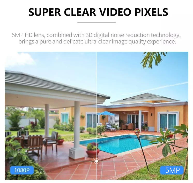 Fosvision 5mp Ip Weather-proof Outdoor Security Surveillance Ip Cctv ...