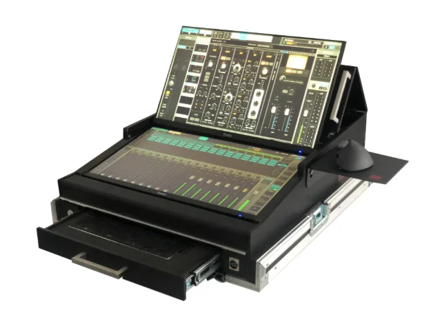 Dual Touch Screen Flight Case For Waves Emotion Lv1 2x24" / Fit 1x24 ...