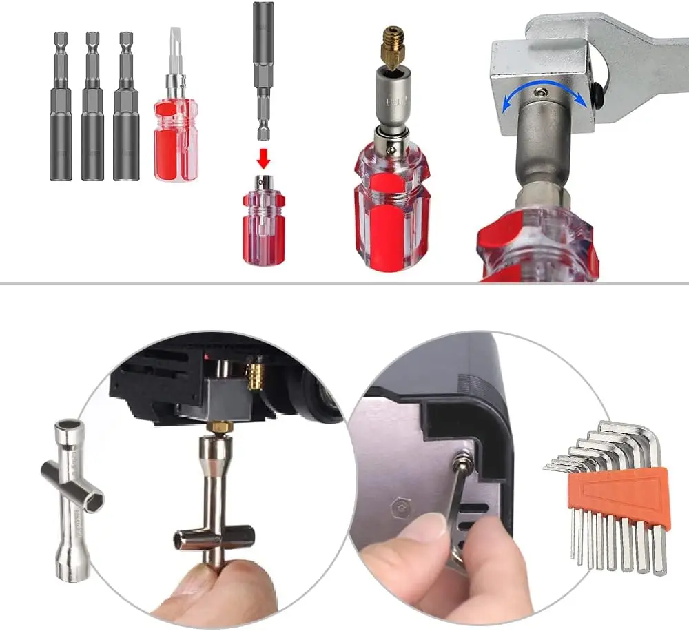 YouQi 3D Printing Tools with Accessories of Deburring Tool Nozzle ...