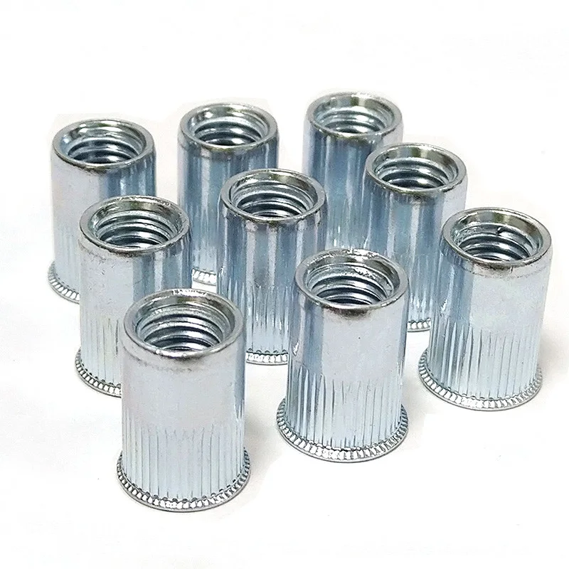 DIN Standard M8 Thread Steel Insert Nuts with Reduced Countersunk Head ...