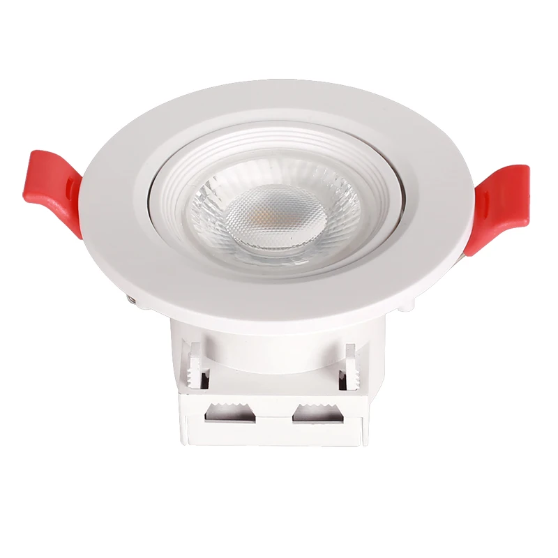 Factory Round Square LED Downlight 5W - Tiltable & Efficient